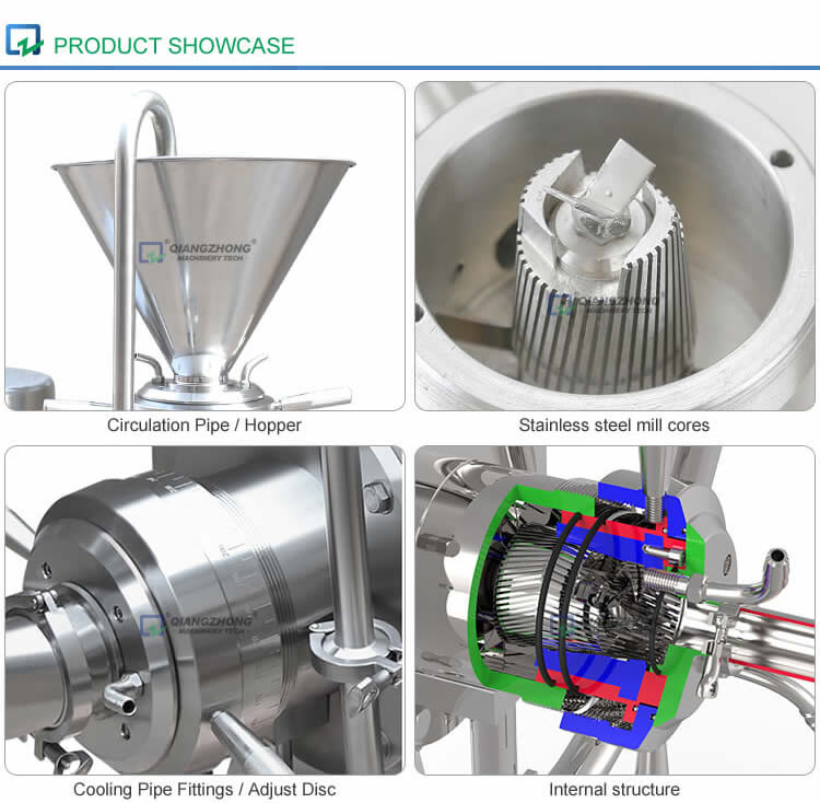 China JM-W Horizontal Colloid Mill (conventional grade) Manufacturers ...