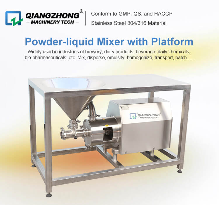 China Powder-liquid Mixer with Platform Manufacturers & Suppliers ...