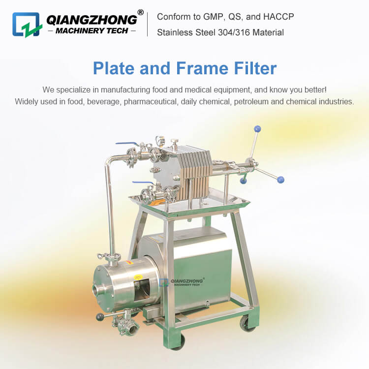 China Plate and Frame Filter Manufacturers & Suppliers - Qiangzhong ...