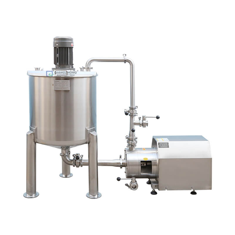 China Single layer emulsification tank with emulsification pump ...